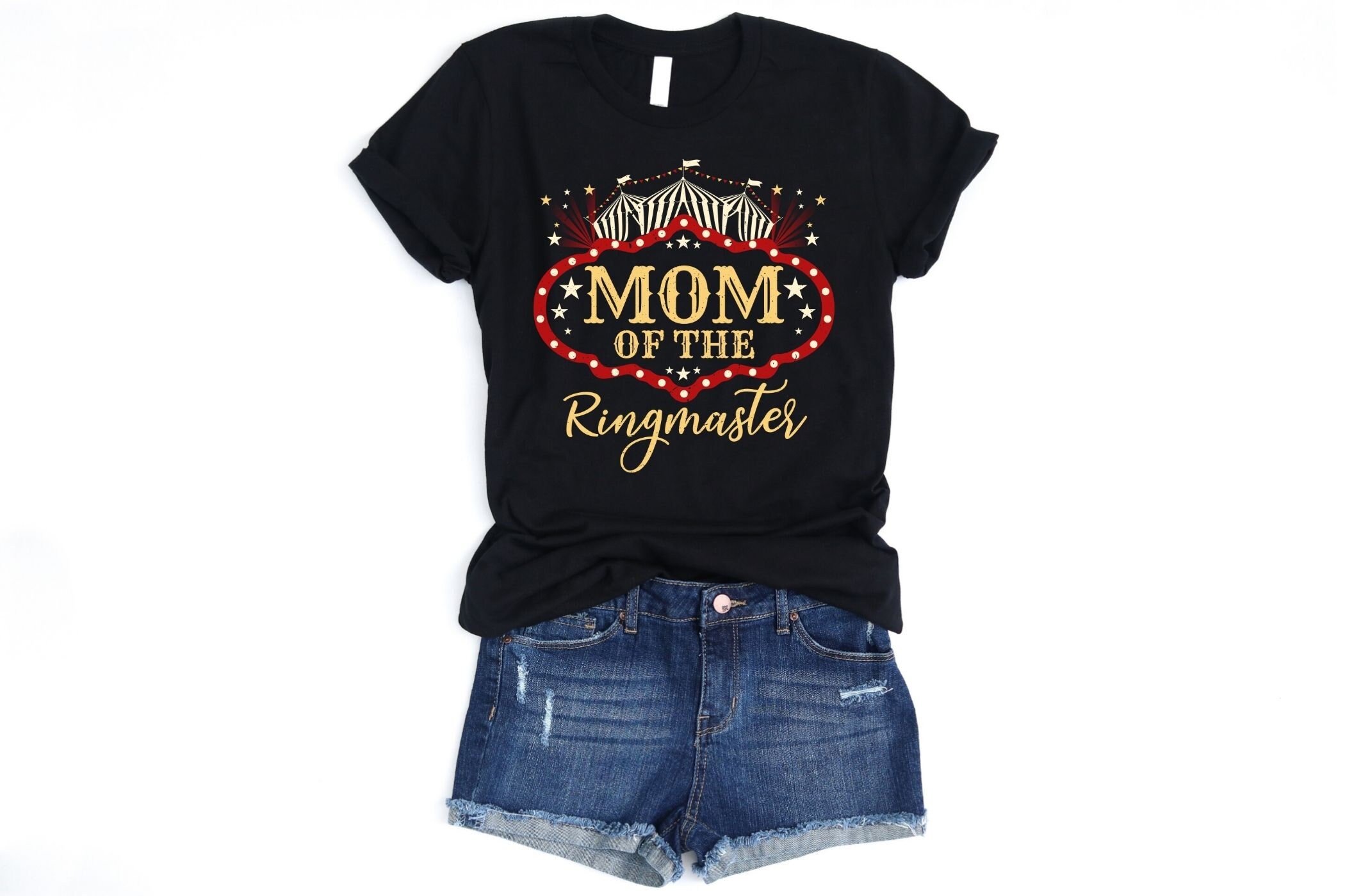 Mom of the Ringmaster Shirt, Circus Themed Party, Circus Shirt, Circus ...