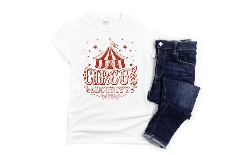 Circus Security Shirt Circus Themed Party Circus Clothes | Etsy