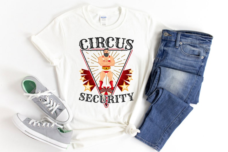 Circus Security Shirt Circus Themed Party Circus Clothes | Etsy