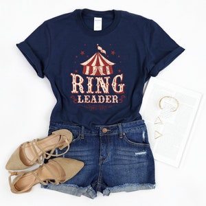 Ring Leader Shirt, Circus Themed Party, Circus Shirts, Circus Birthday ...
