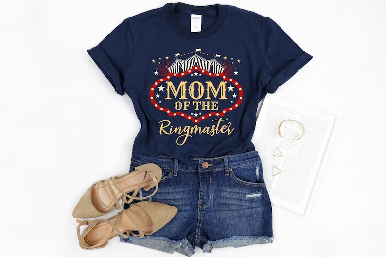 Mom of the Ringmaster Shirt, Circus Themed Party, Circus Shirt, Circus ...