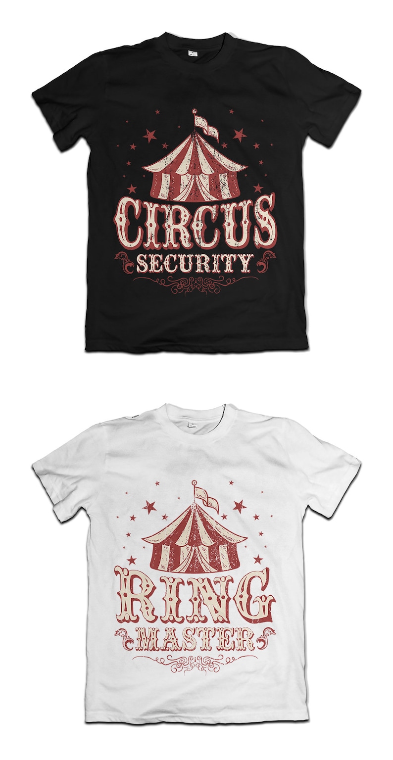 Circus Security Shirt Circus Themed Party Circus Clothes | Etsy