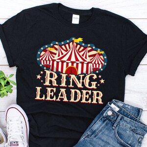Ring Leader Shirt, Circus Themed Party, Circus Shirts, Circus Birthday ...