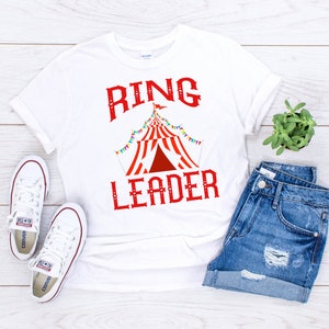 Ring Leader Shirt, Circus Themed Party, Circus Shirts, Circus Birthday ...