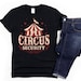 Circus Security Shirt, Circus Themed Party, Circus Clothes, Circus ...