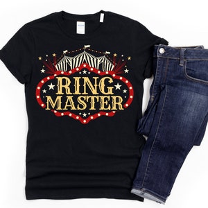 Ringmaster Shirt, Circus Themed Party, Circus Family Shirts, Circus ...