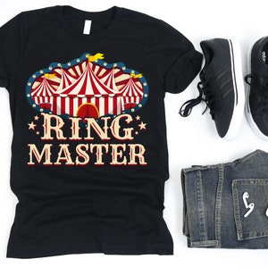 Ringmaster Shirt, Circus Themed Party, Circus Family Shirts, Circus ...