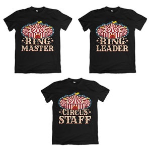 Ringmaster Shirt, Circus Themed Party, Circus Family Shirts, Circus ...