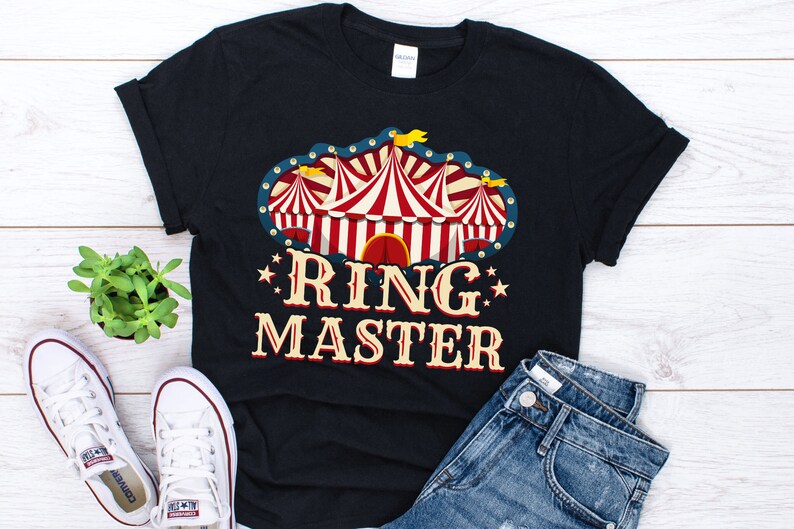 Ringmaster Shirt Circus Themed Party Circus Family Shirts | Etsy