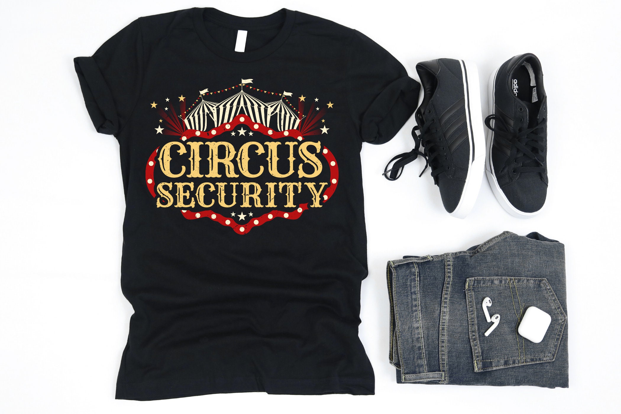 Circus Security Shirt Circus Themed Party Circus Clothes - Etsy
