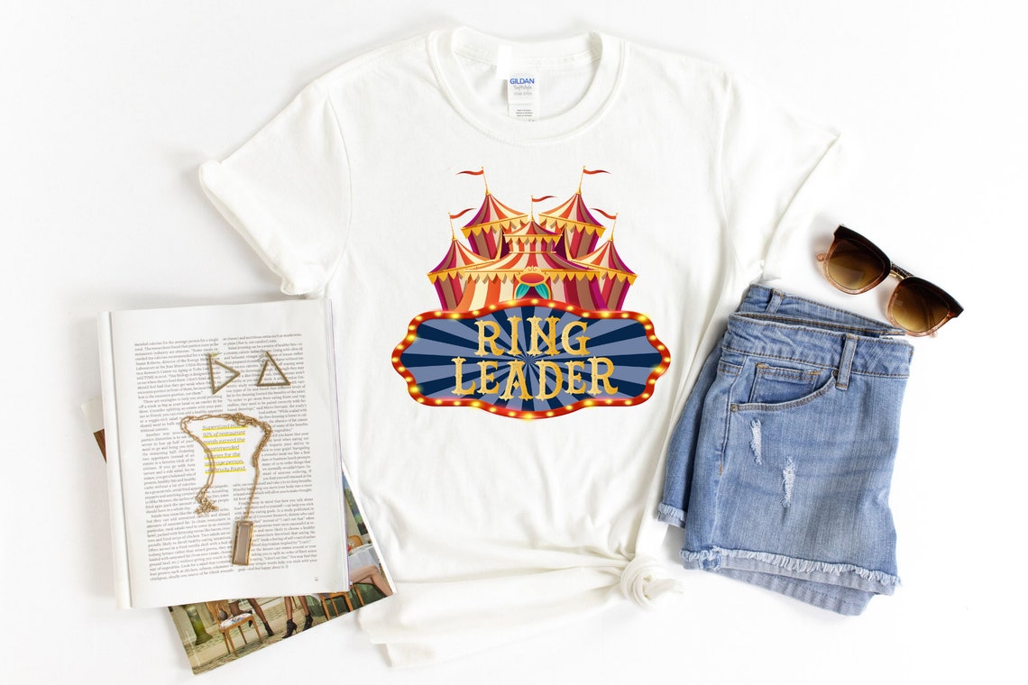 Ring Leader Shirt Circus Themed Party Circus Shirts Circus | Etsy