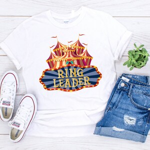 Ring Leader Shirt, Circus Themed Party, Circus Shirts, Circus Birthday ...