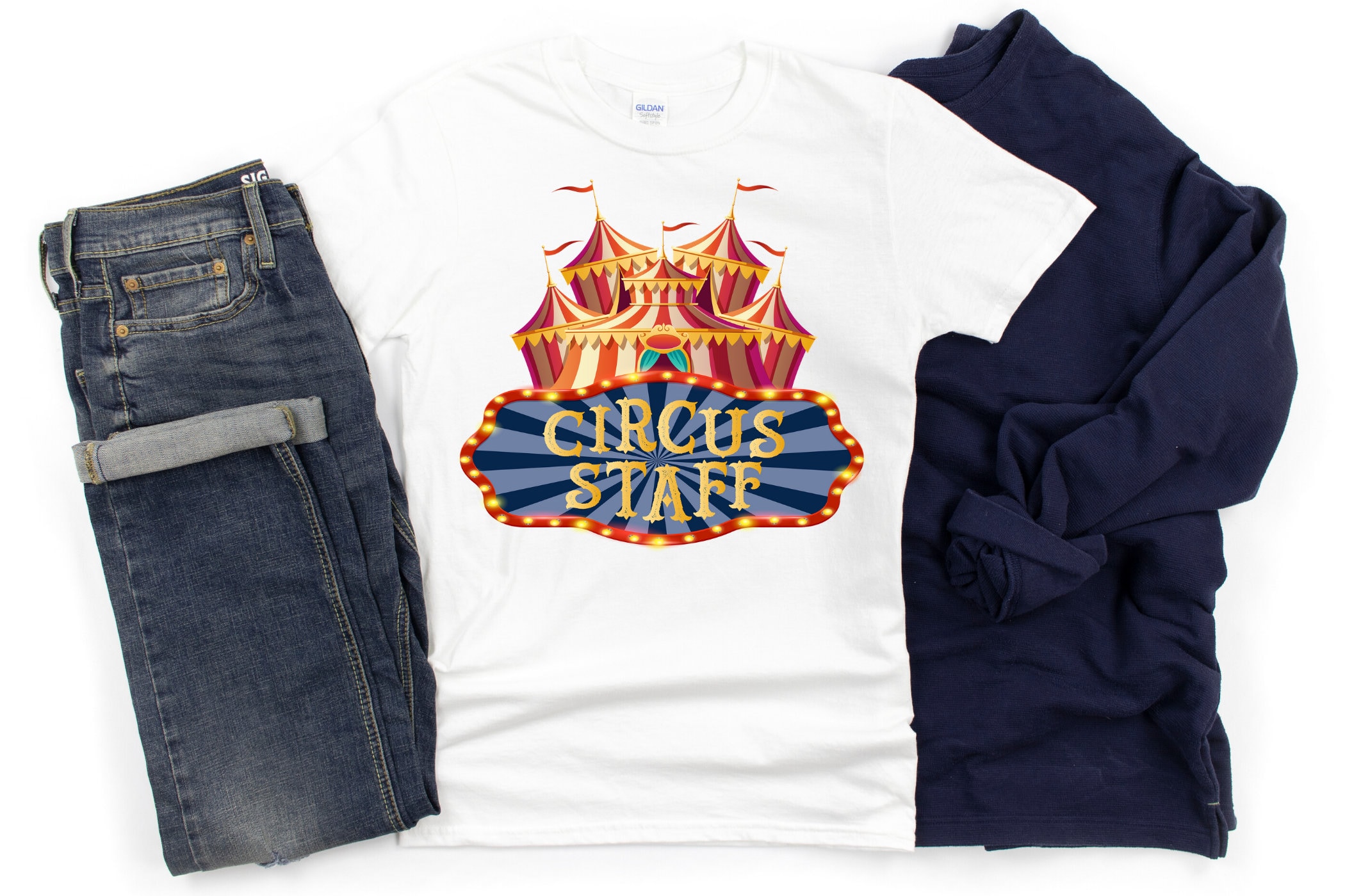 Circus Staff Shirt, Circus Themed Party, Circus Shirts, Circus Birthday ...