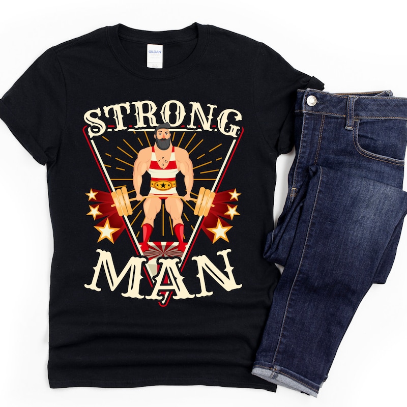 Circus Strongman - Etsy