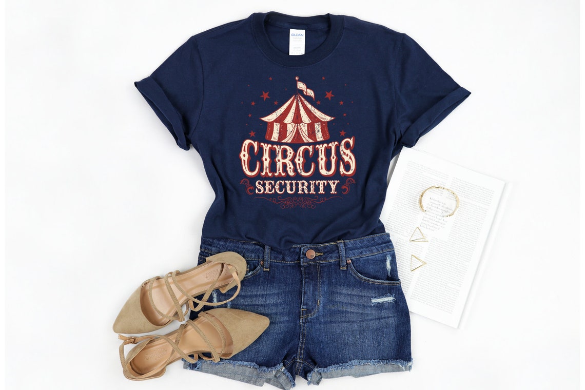 Circus Security Shirt Circus Themed Party Circus Clothes | Etsy