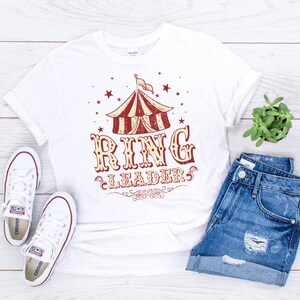 Ring Leader Shirt, Circus Themed Party, Circus Shirts, Circus Birthday ...