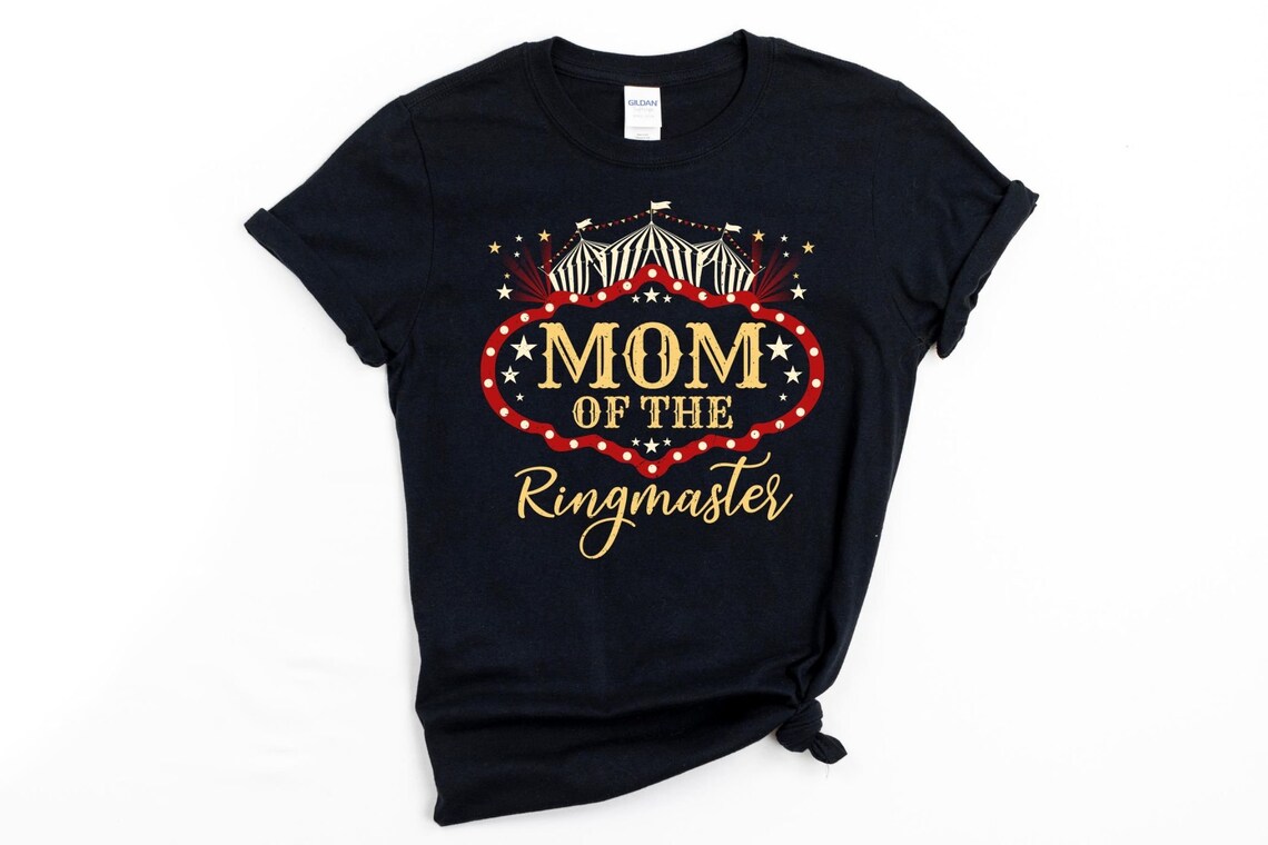 Mom of the Ringmaster Shirt, Circus Themed Party, Circus Shirt, Circus ...