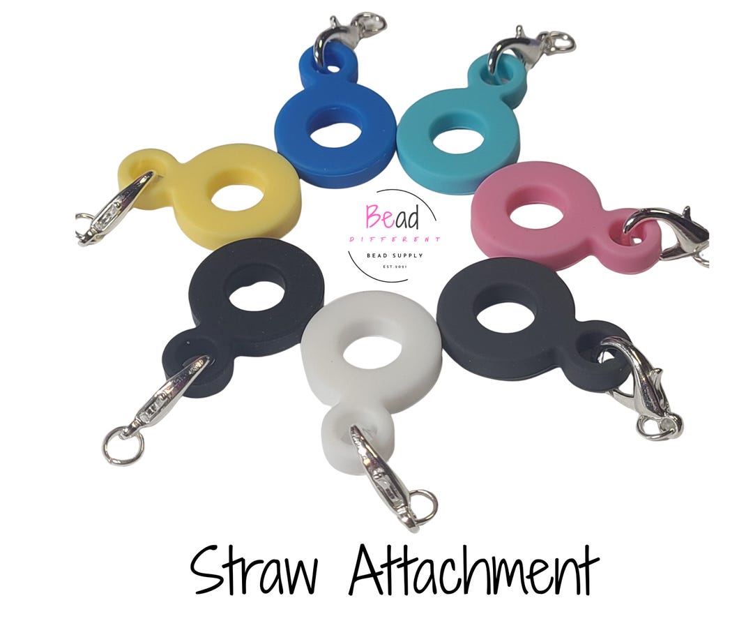 Cup Straw Attachment, Lobster Clasp, Cup Tumbler Charm Accessories ...
