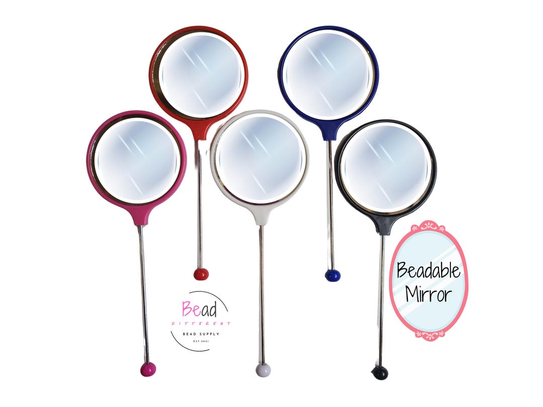 Beadable Mirrors, Bead Blanks in Bulk, Small Compact Mirrors, Purse ...