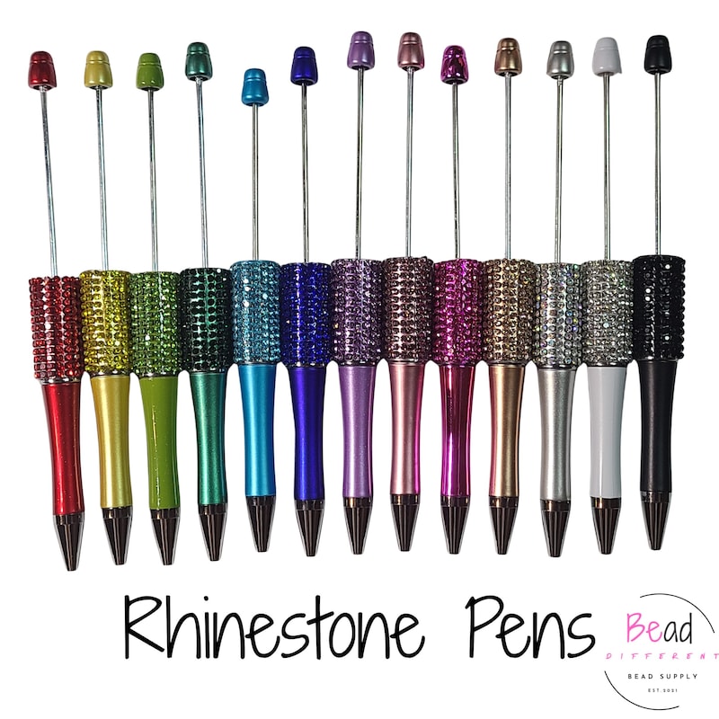 Fancy Beaded Ink Pens - Etsy