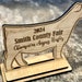 Custom Engraved Livestock Show Award: Birch Wood Stand-up Trophy - Etsy