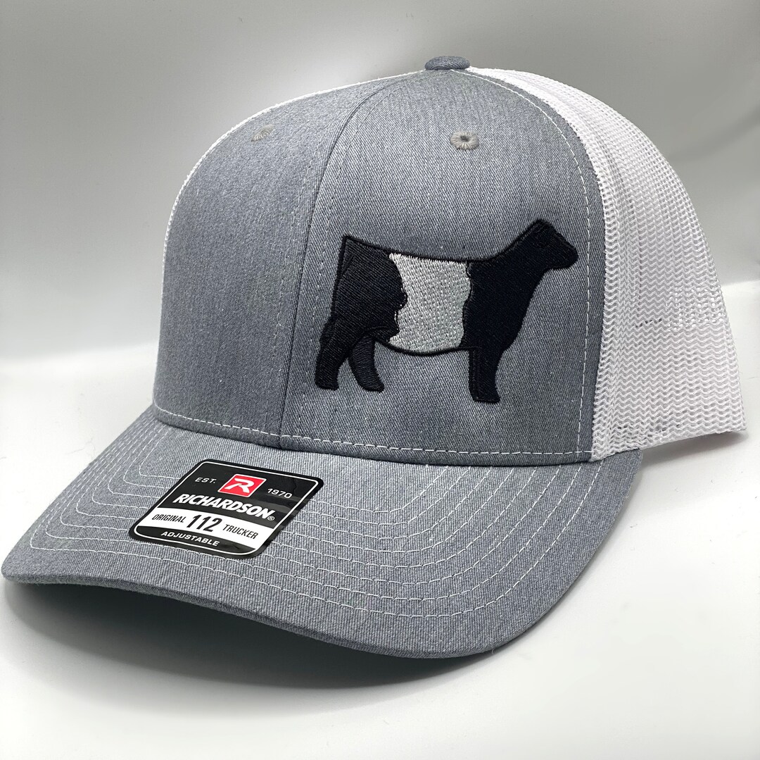 Custom Belted Galloway Beanie – Embroidered Livestock Hat for Cattle ...