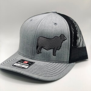 Livestock Brahman Embroidered Trucker Cap - Show Cattle Cap - Etsy