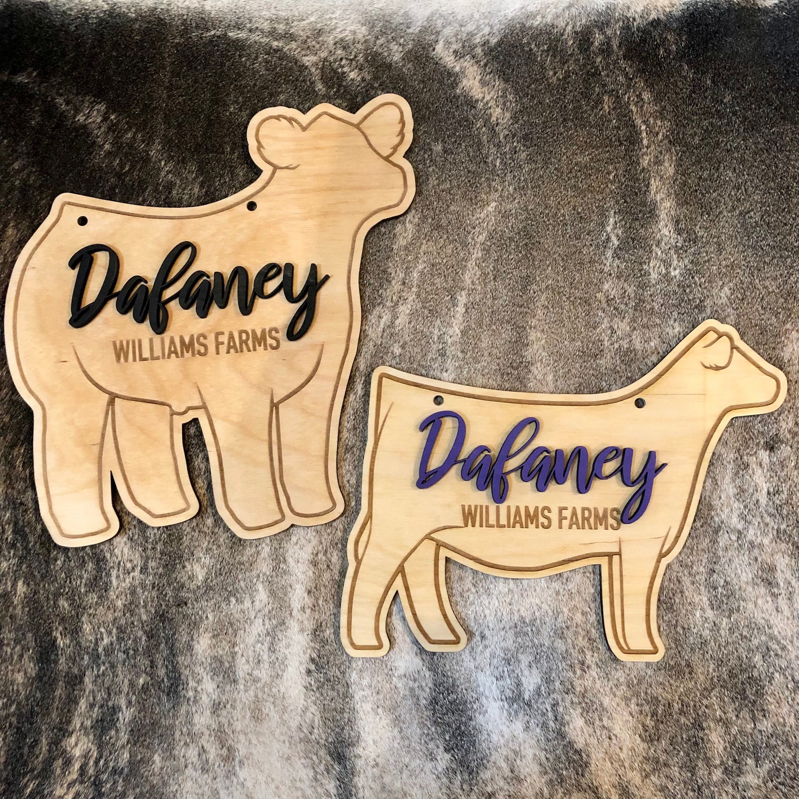 Show Cattle Stall Sign, Show Cattle Farm Sign, Steer or Heifer Signs ...