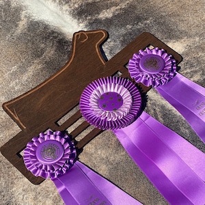 Custom Engraved Livestock Show Ribbon Holder: Farm Award Display - Etsy