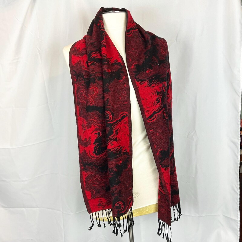 Fire Scarf - Etsy