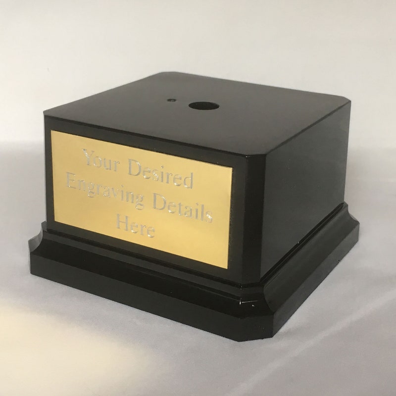 Trophy Base With Plates - Etsy UK