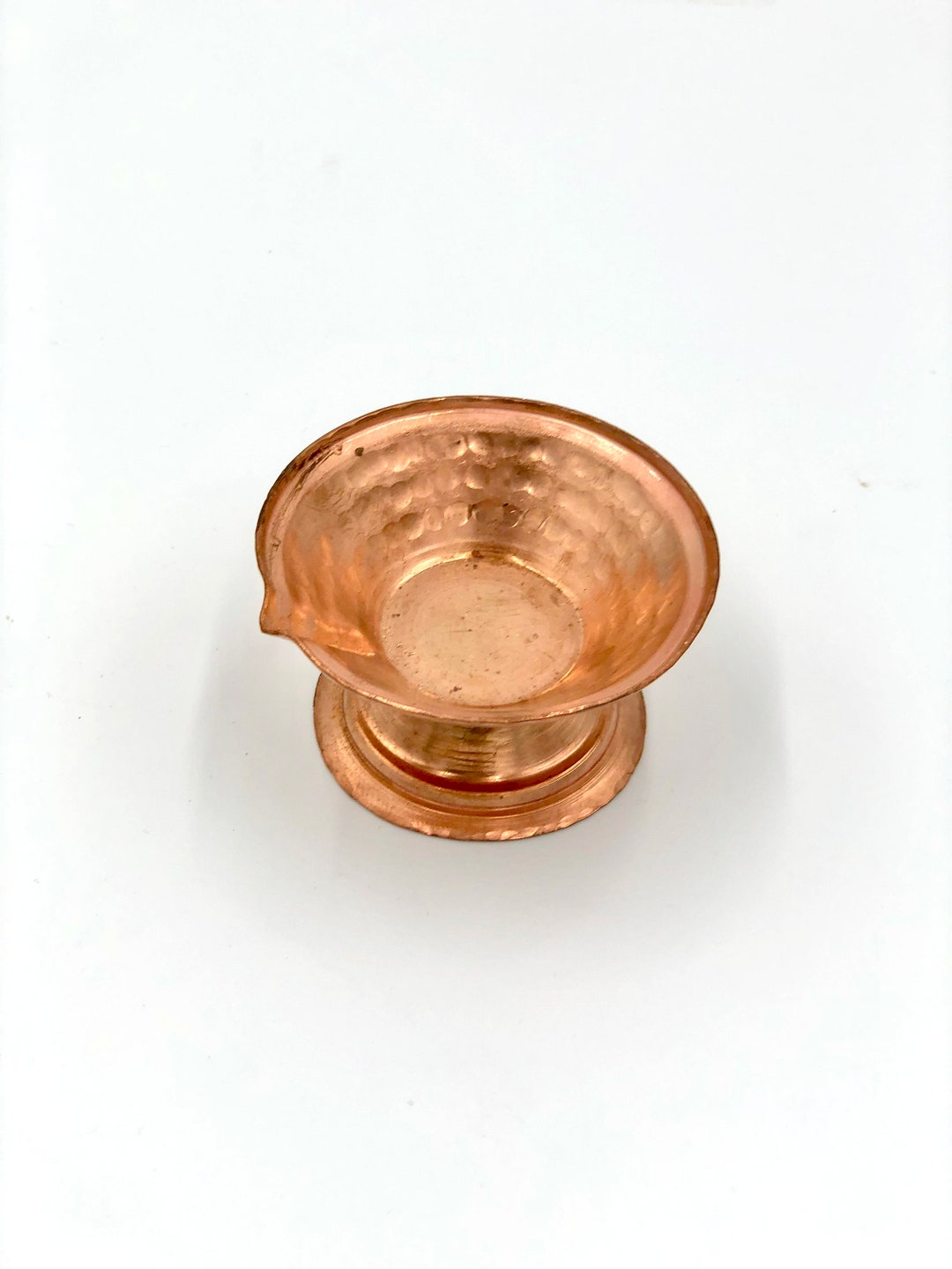 Copper Diyo/oil Lamp/prayers Oil Lamp - Etsy