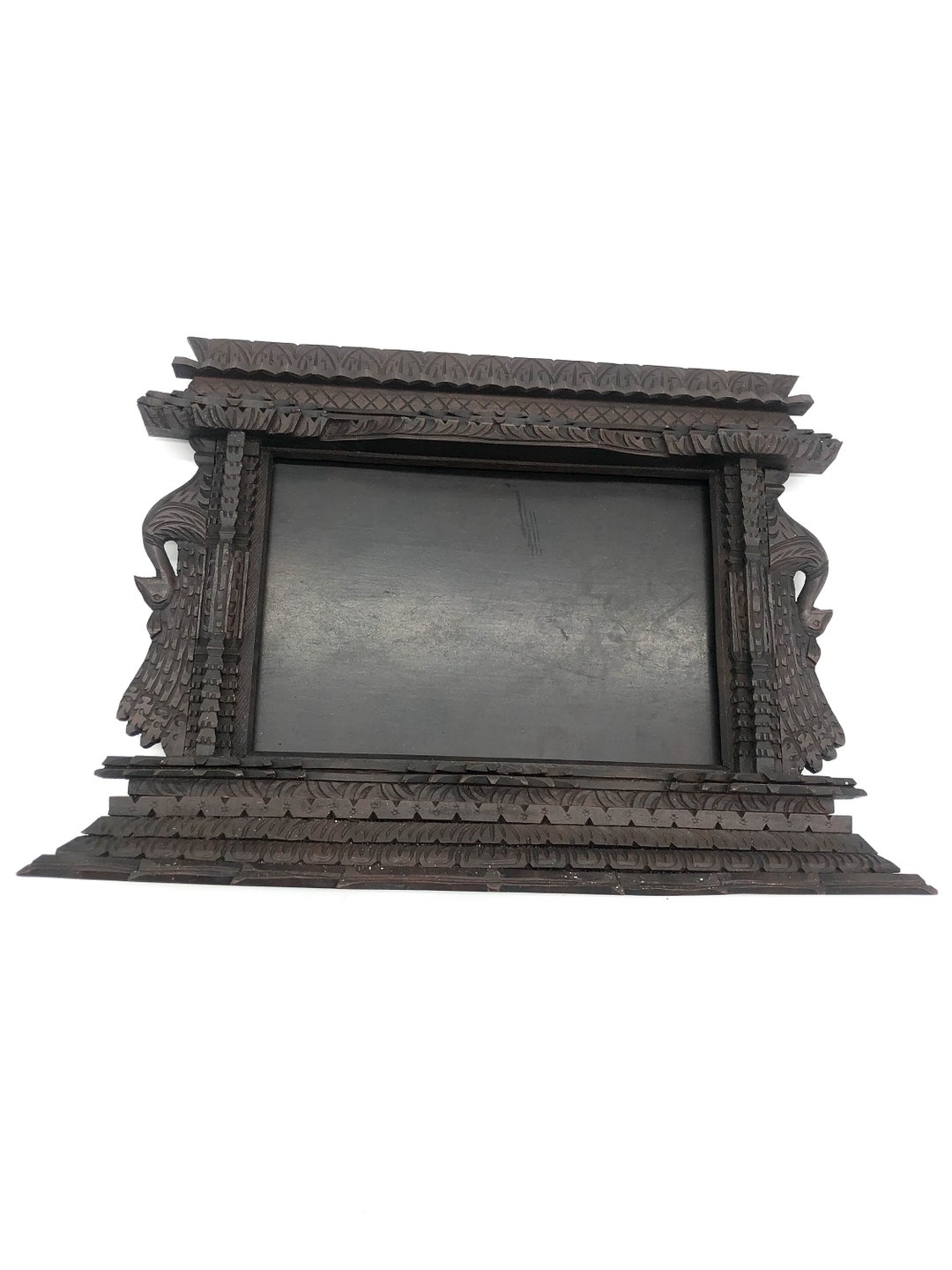 Nepalese Handcarved Wooden Photo Frame - Etsy