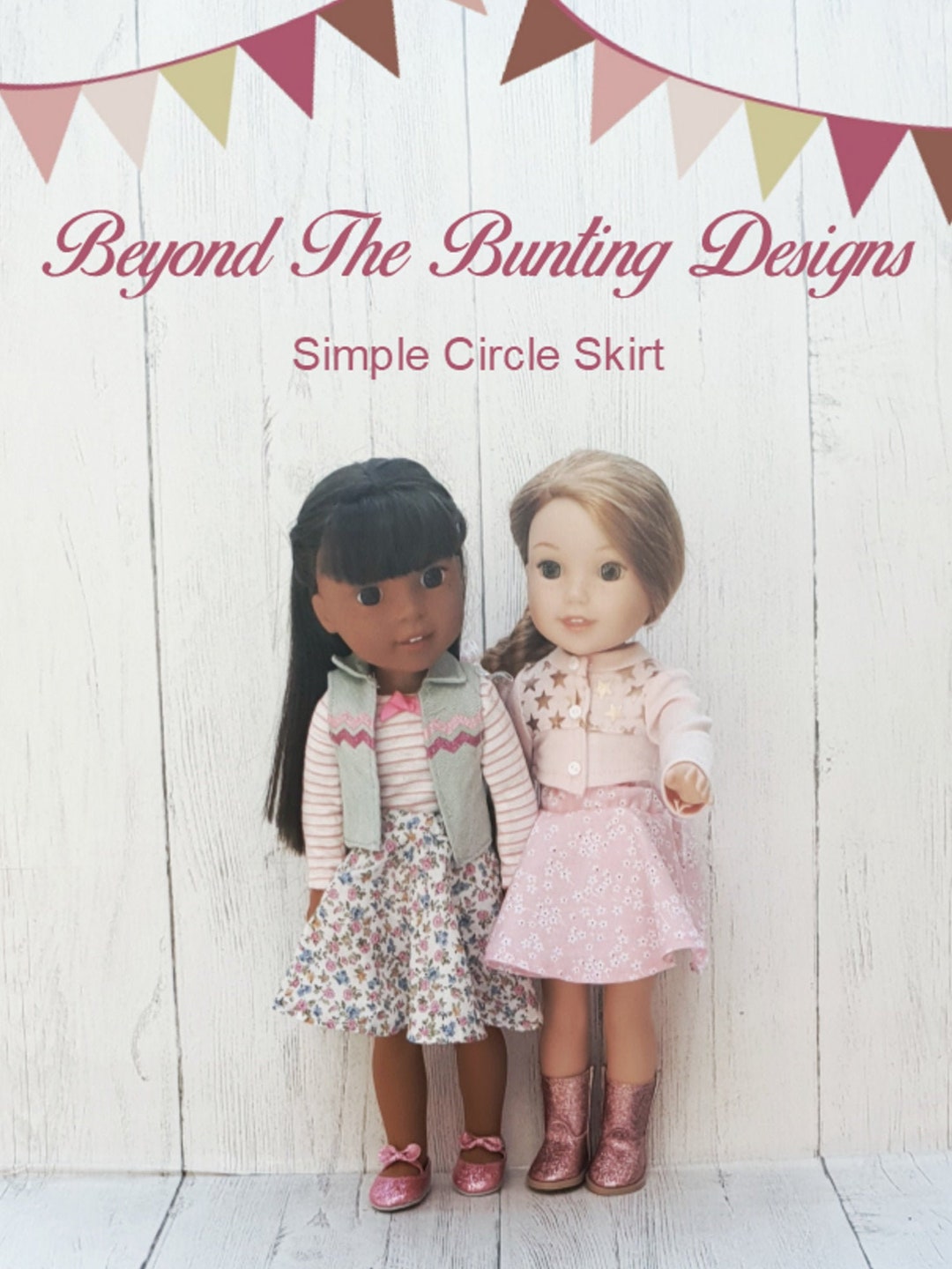Simple Circle Skirt Beyond the Bunting Designs Simple Circle Skirt Doll ...