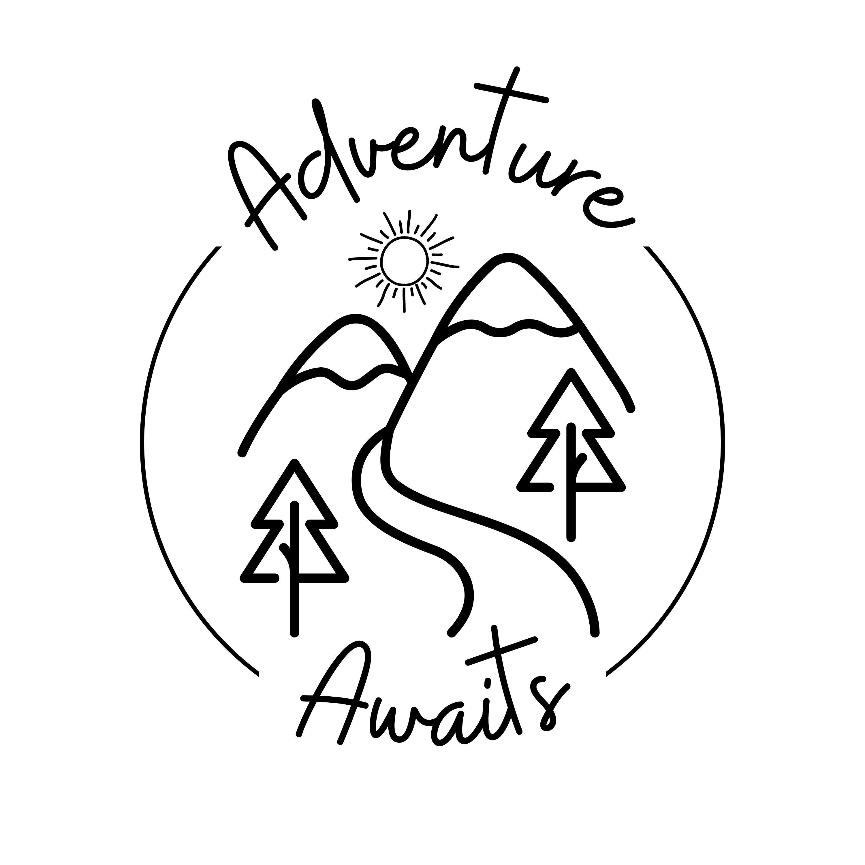 Adventure Awaits SVG & Transparent Background PNG | Svg File for Cricut ...