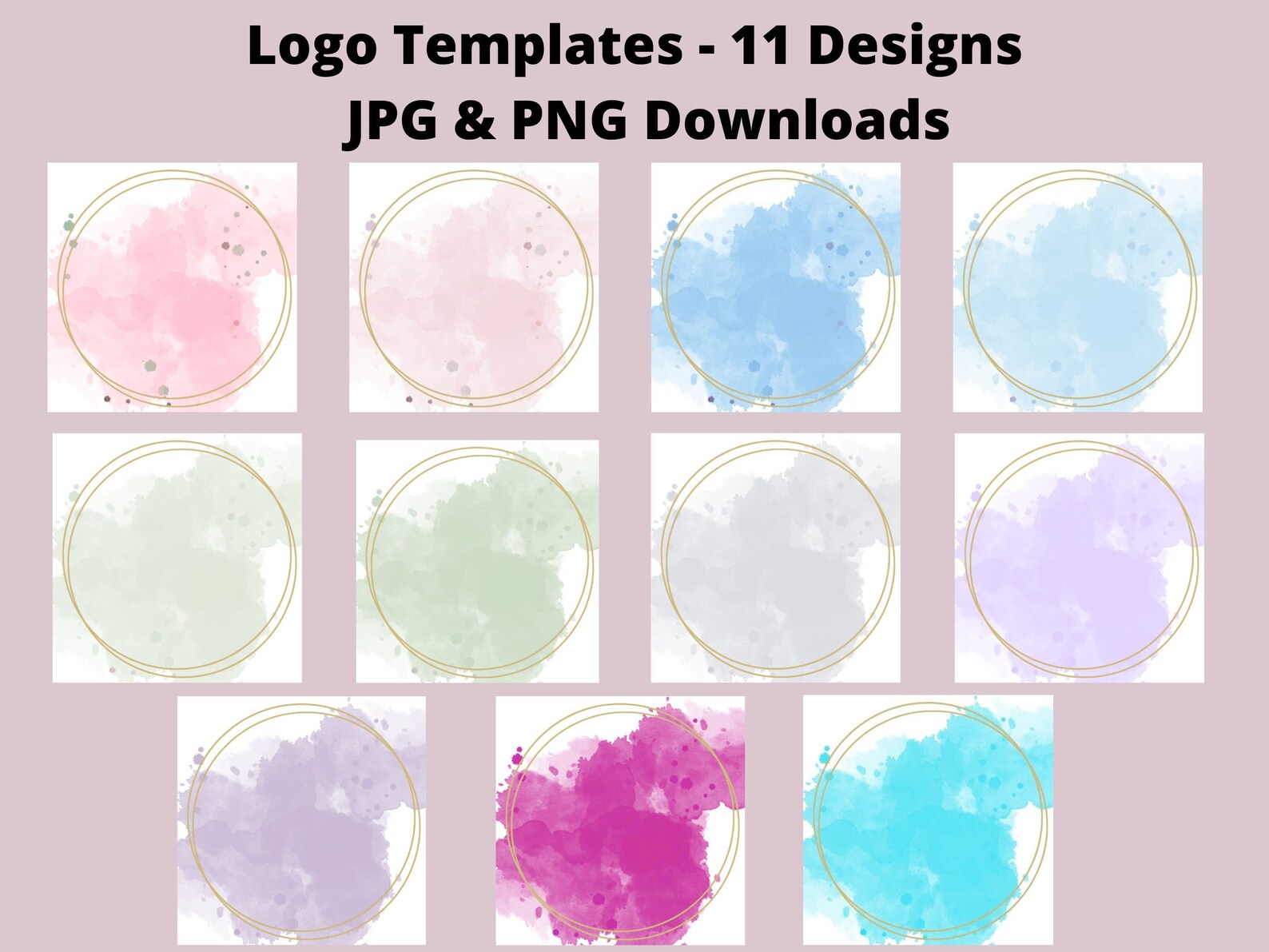 Circle Clipart | Circle Border Frame | Logo Clipart | PNG & JPG ...