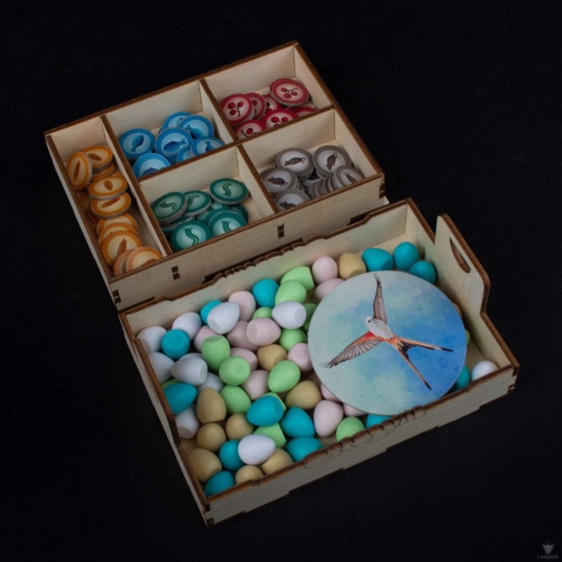 Wingspan Organizer: Bird Box Oceania Upgrade Kit - Etsy Canada