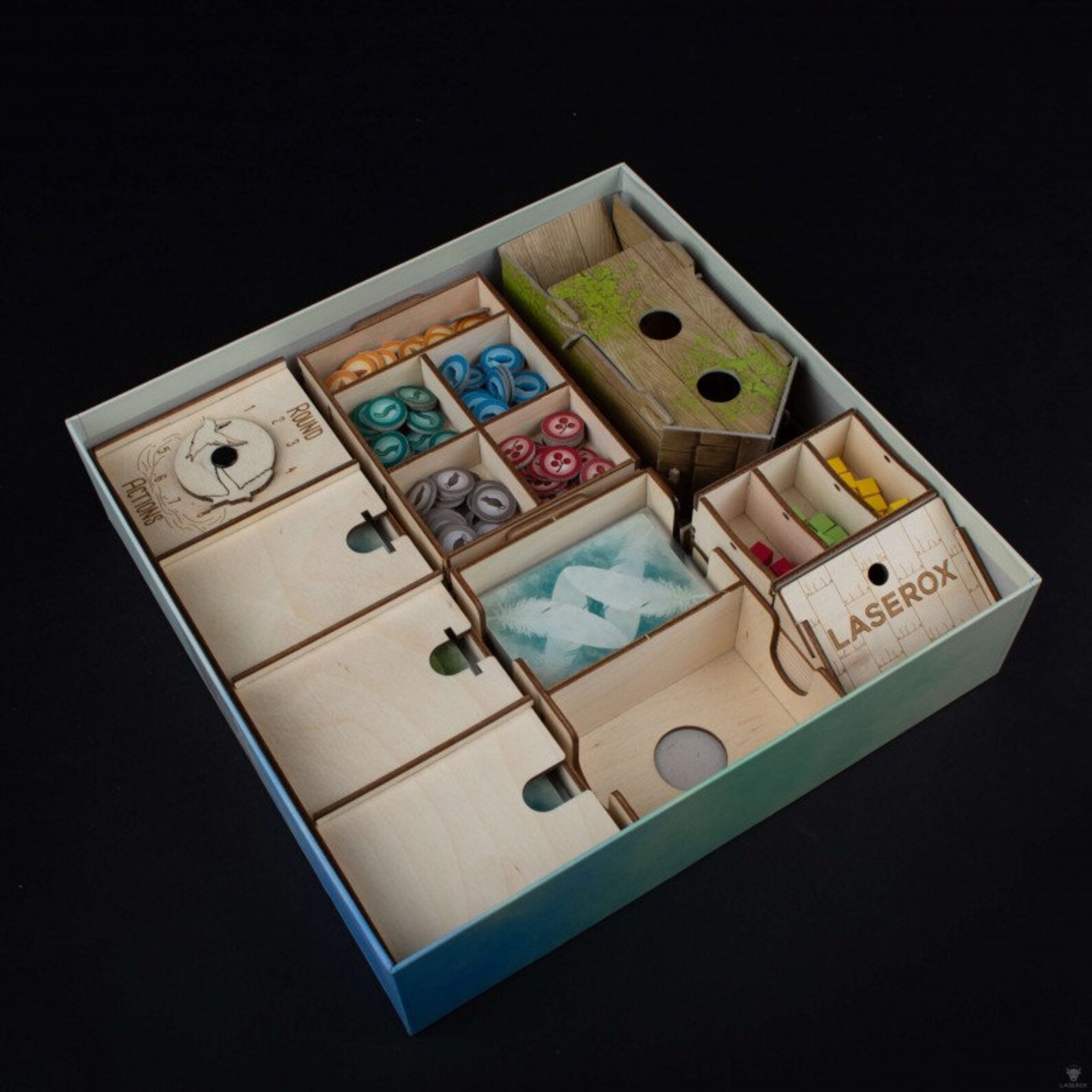 Wingspan Organizer: Bird Box Oceania Upgrade Kit - Etsy Canada