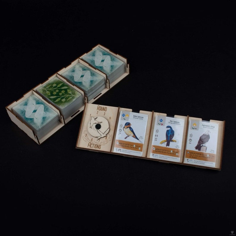 Wingspan Organizer: Bird Box Oceania Upgrade Kit - Etsy Canada