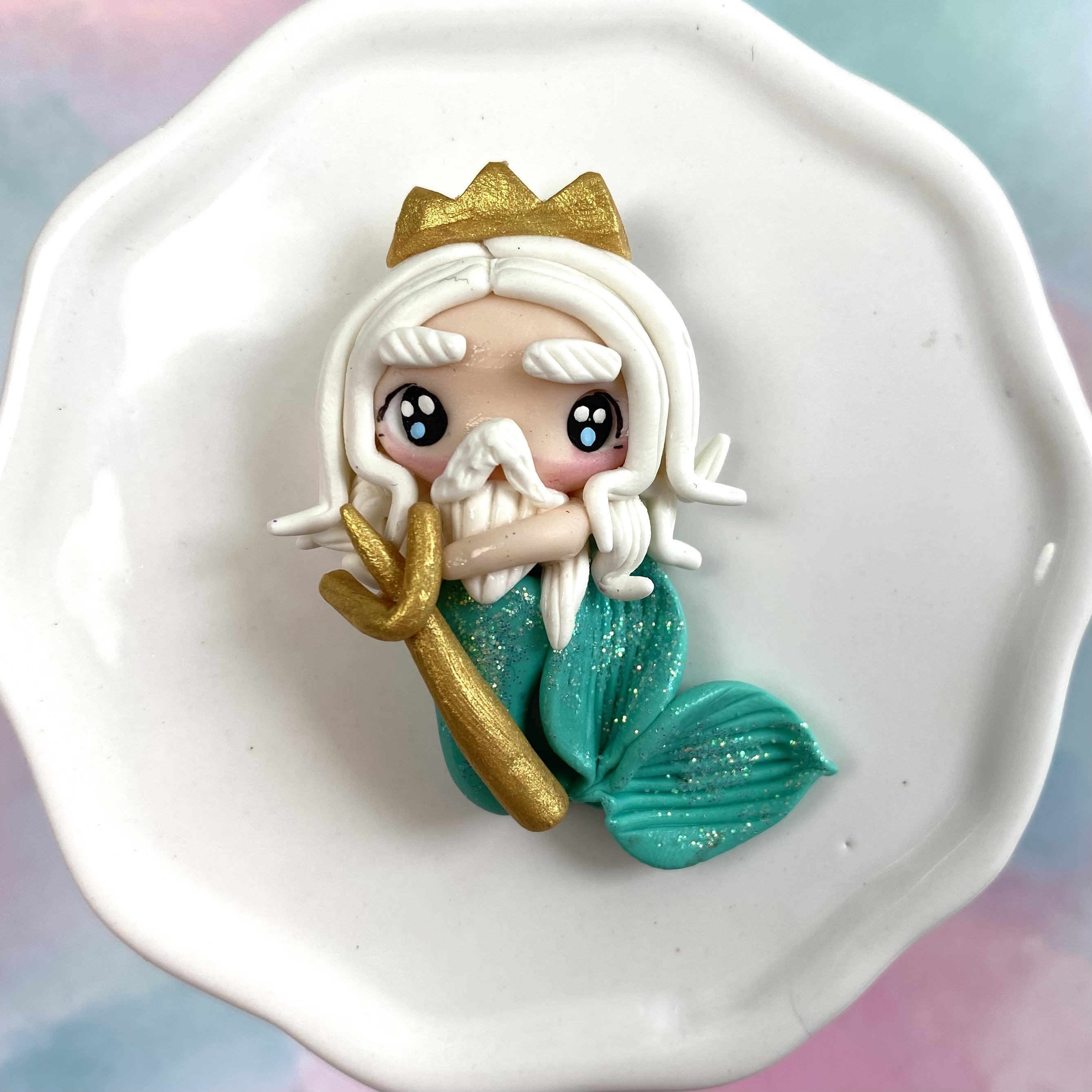 Polymer Clay Mermaid Chibi