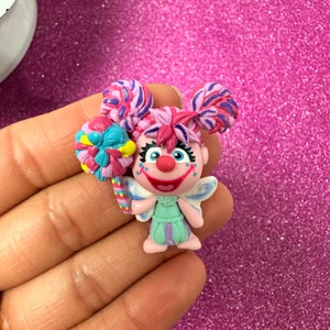Puppet, CHOOSE ONE, Clay Charm, Clay Bow Center, Polymer Clay Center ...