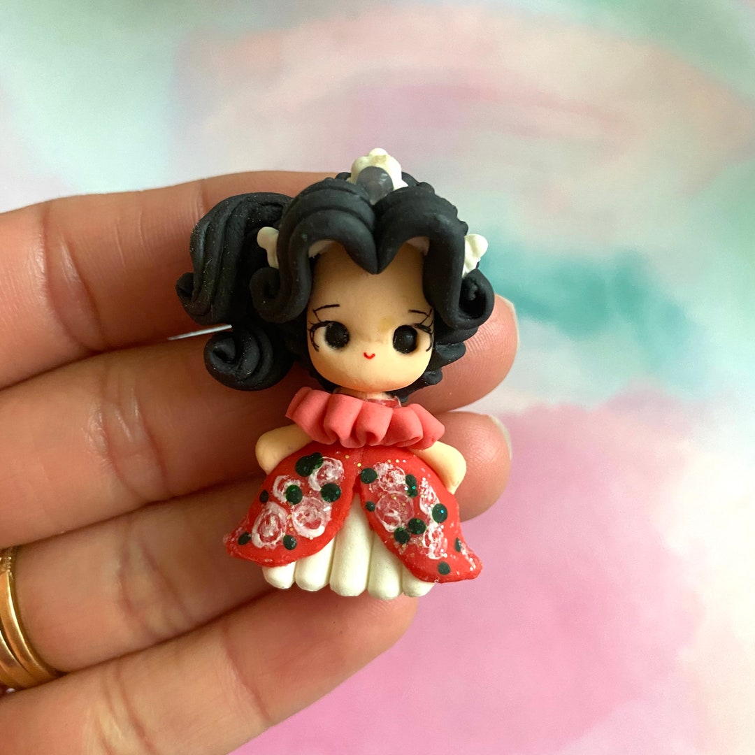 Elena of Avalor, Bow Clay Center, Clay Charm, Clay Bow Center, Polymer ...