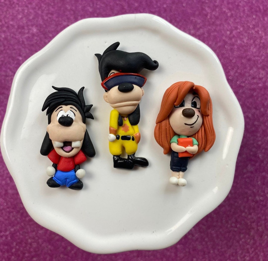 90s Goof Movie, Bow Clay Center, Clay Charm, Clay Bow Center, Polymer ...