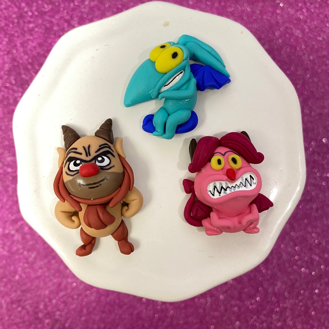 SOLD AS SET, Hercules Friends, Bow Clay Center, Clay Charm, Clay Bow ...