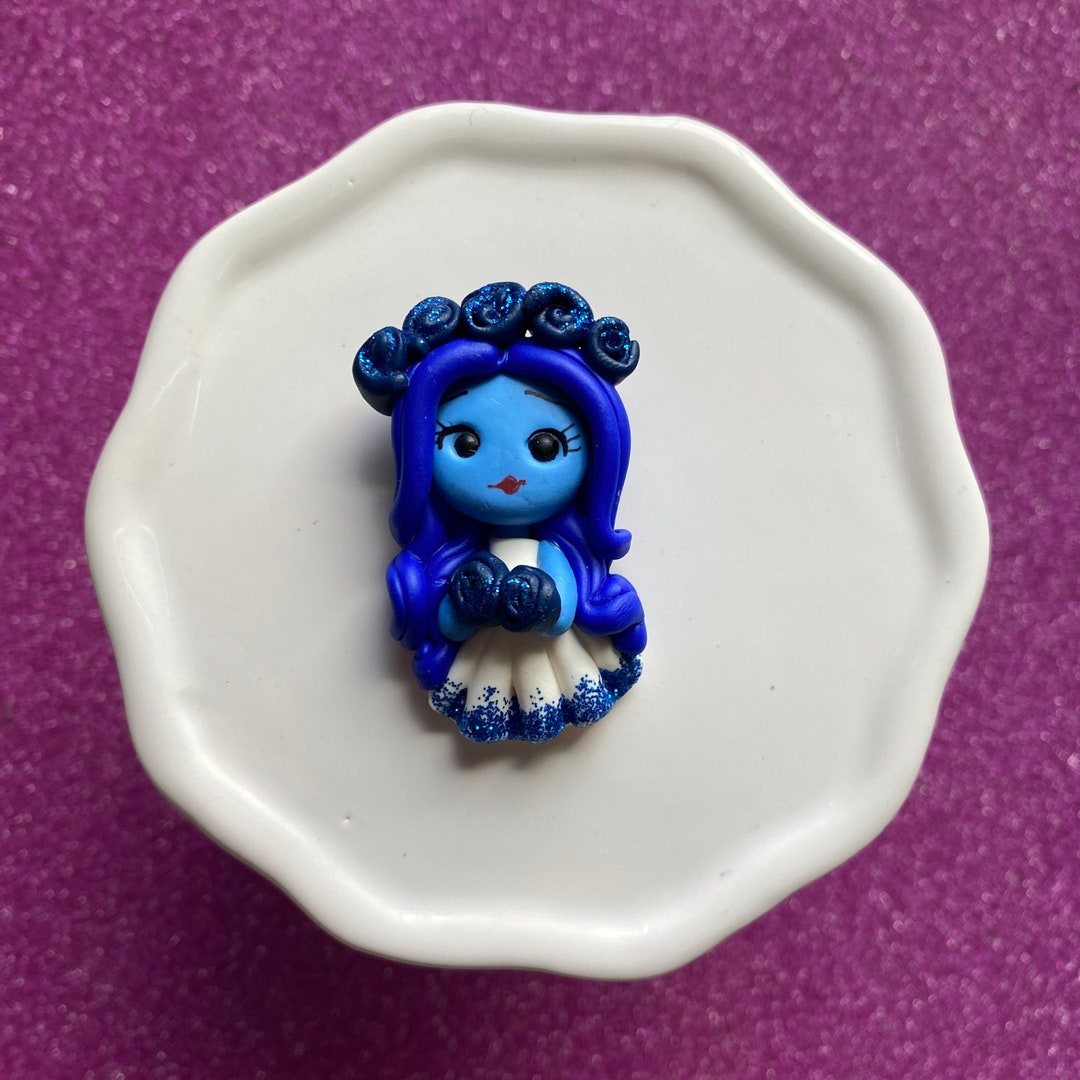 Undead Bride, Corpse, Bride, Bow Clay Center, Clay Charm, Clay Bow ...