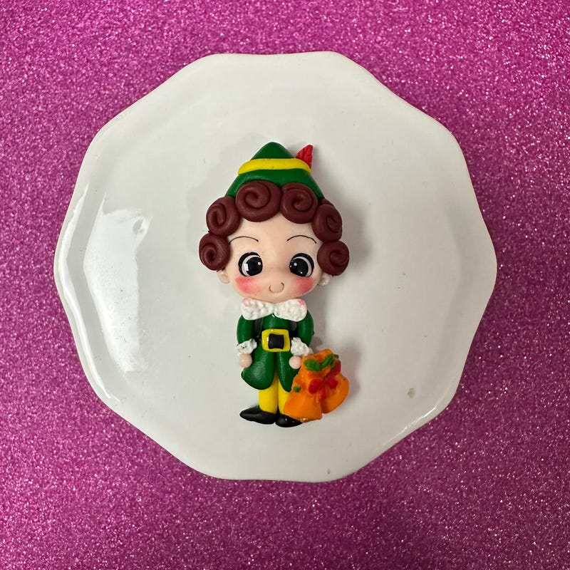 Polymer Clay Elf - Etsy