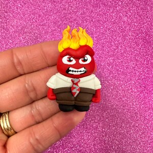 Inside Emotions Movie, Joy, Sadness, Anger, Bow Clay Center, Clay Charm ...