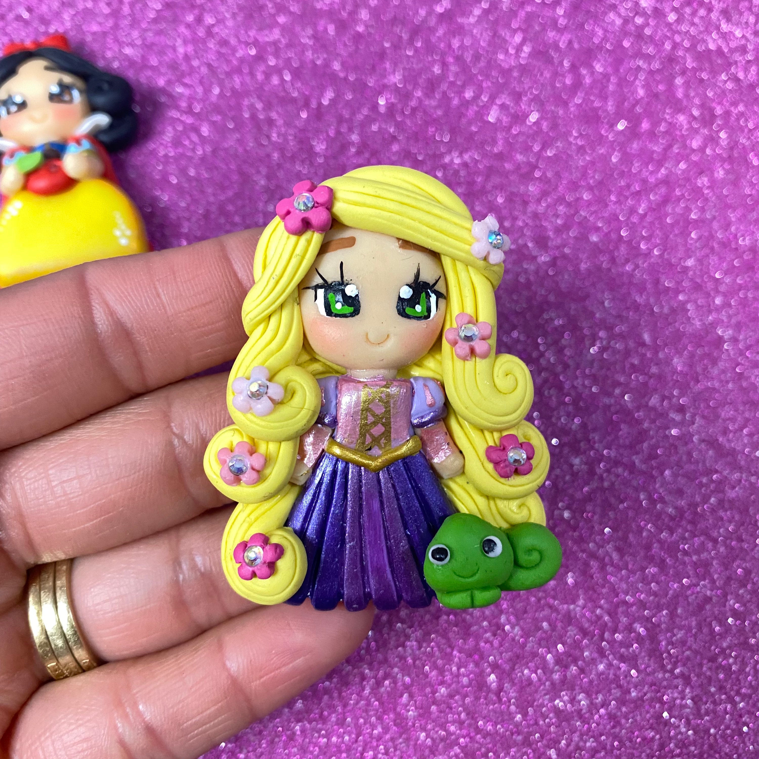 Princess Clay, Choose One, Bow Clay Center, Clay Charm, Clay Bow Center ...