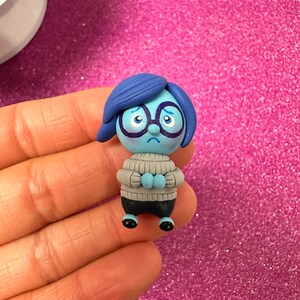 Inside Emotions Movie, Joy, Sadness, Anger, Bow Clay Center, Clay Charm ...
