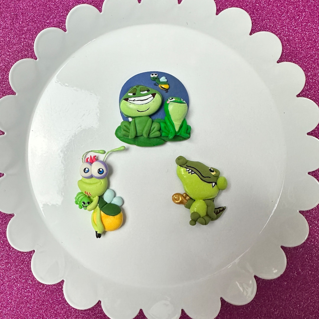 Ray, Firefly, Louis, Crocodile , Frog Princess,bow Clay Center, Clay ...